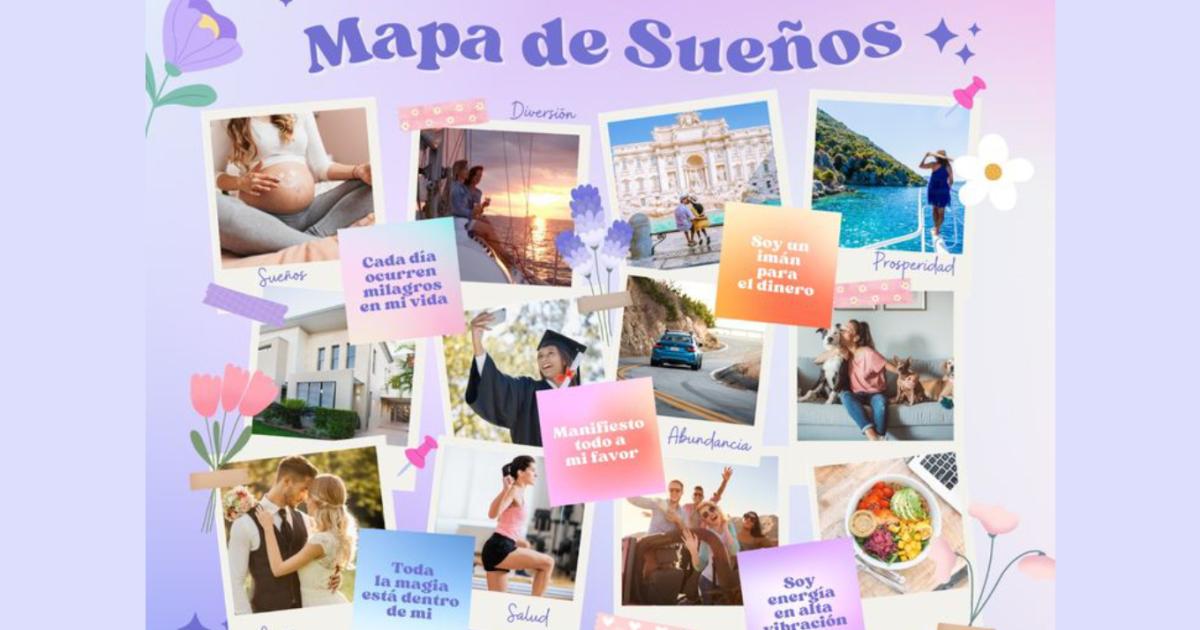¿Qué es el mapa de los sueños y cómo hacerlo en 2025?